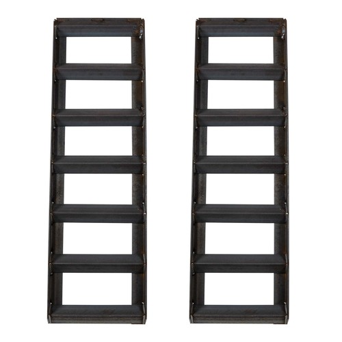 Pair of 2" Angle Iron Steel Loading Ramps (5,000 lb Capacity) | eBay