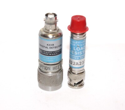 Agilent 423B Crystal Detector Negative With Load Resistor | eBay
