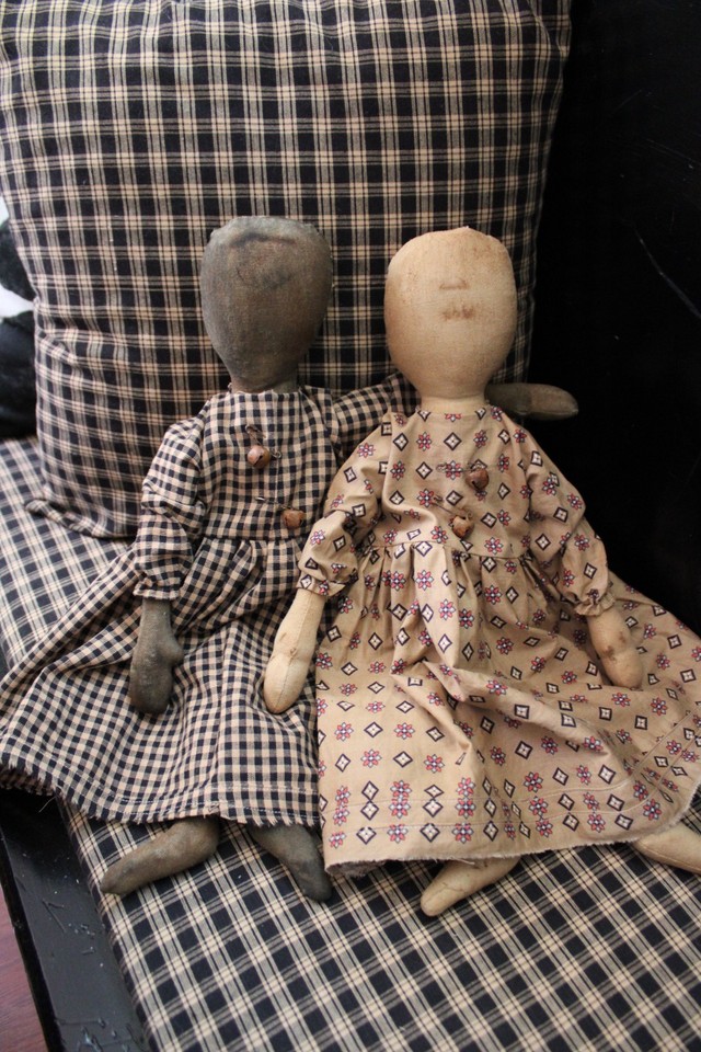 NEW Handmade Primitive grungy Friend Dolls - Rustic-grungy-Prim | eBay
