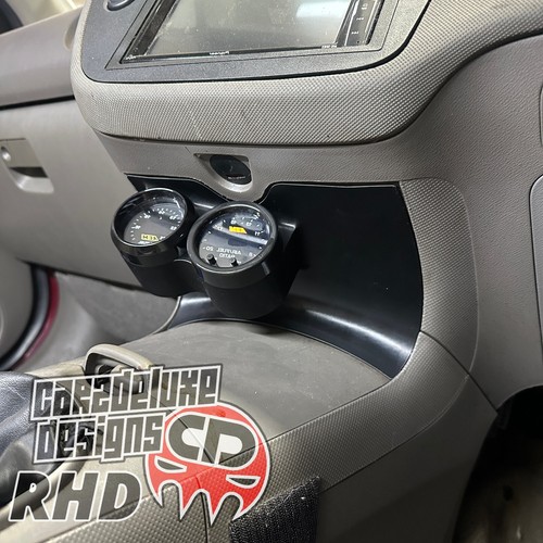 Dual RHD gauge pod mount for 2002-2006 Acura RSX lower 12V cover trim ...