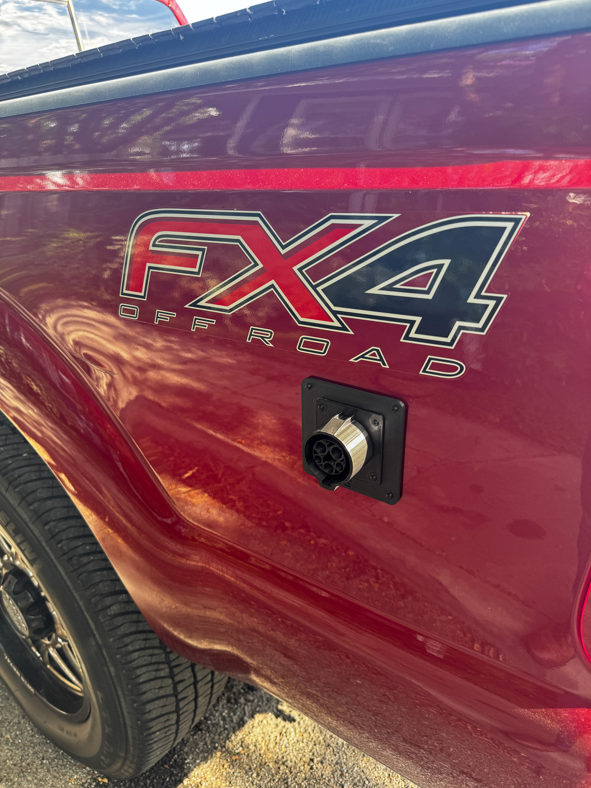 PrankPort: The Fake EV Charging Port J1772 for Diesel ICE Gas Truck Gag ...