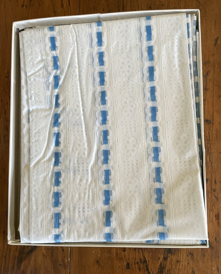 NOS In Box Arlington Bath Shower Curtain Ribbons MCM Movie Prop | eBay