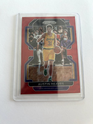 2021-22 Panini Prizm - Austin Reaves #165 Ruby Wave Prizm (RC) | eBay