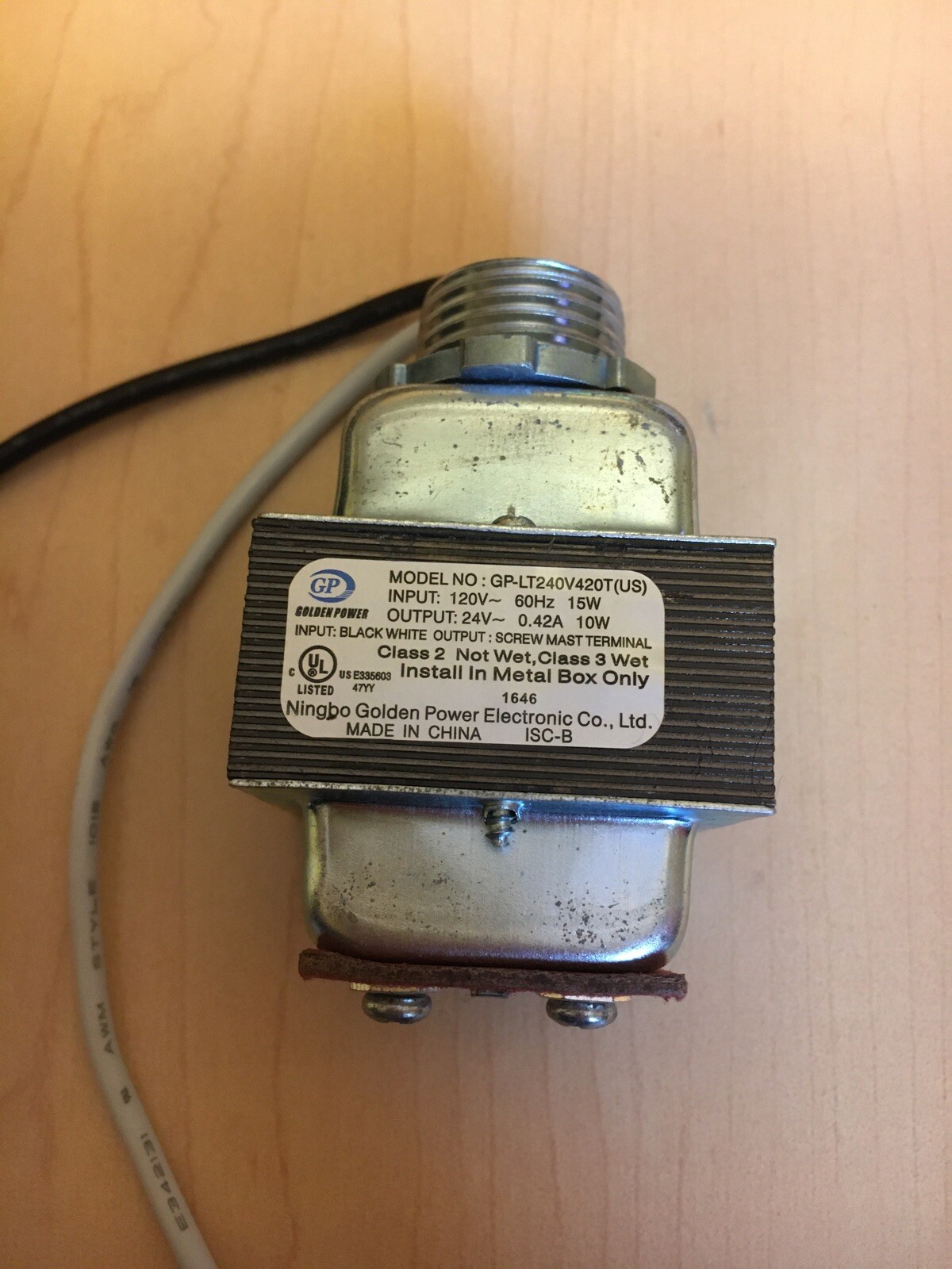 New 120v to 24v Transformer Golden Power / GP-LT240V420T(US) | eBay