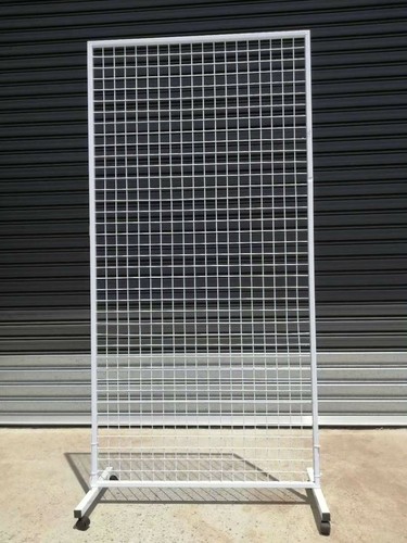 1X New White Wire Mesh Backdrop Stand 200x100cm with Feet | eBay Australia