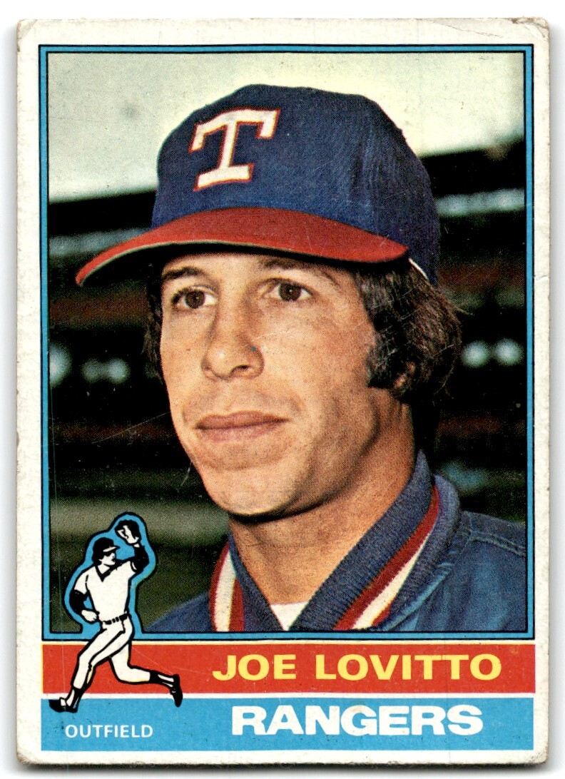 1976 TOPPS JOE LOVITTO TEXAS RANGERS #604 | eBay