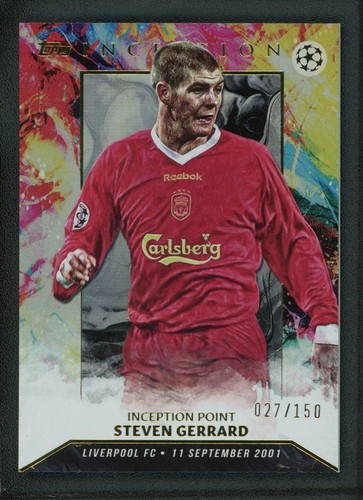 2024 STEVEN GERRARD 027/150 TOPPS INCEPTION UEFA CHAMPIONS LEAGUE | eBay