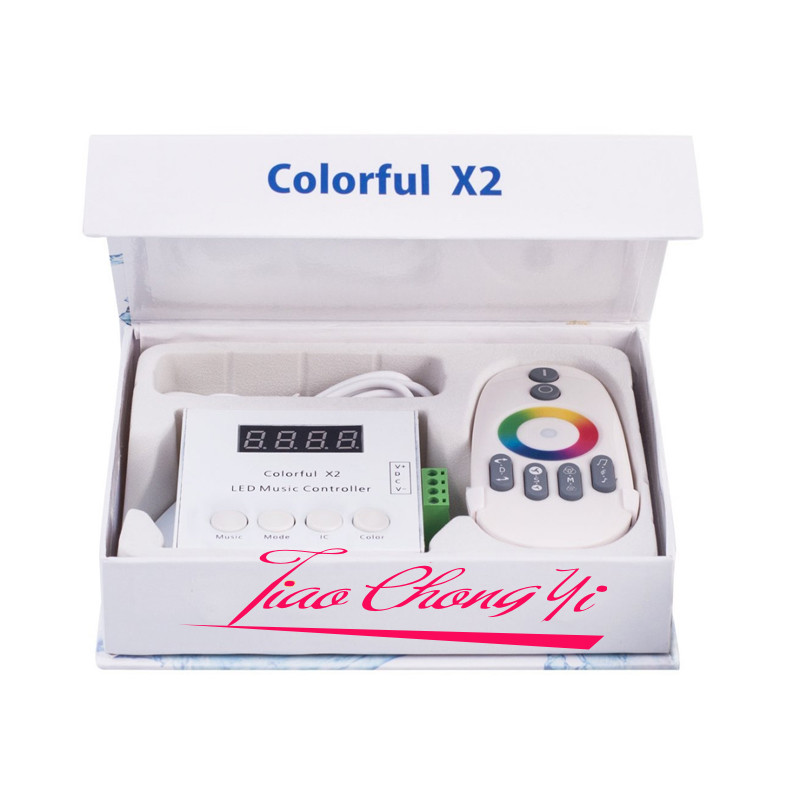 WS2812B WS2811 IC Digital Addressable LED strip Music Controller 1000 ...