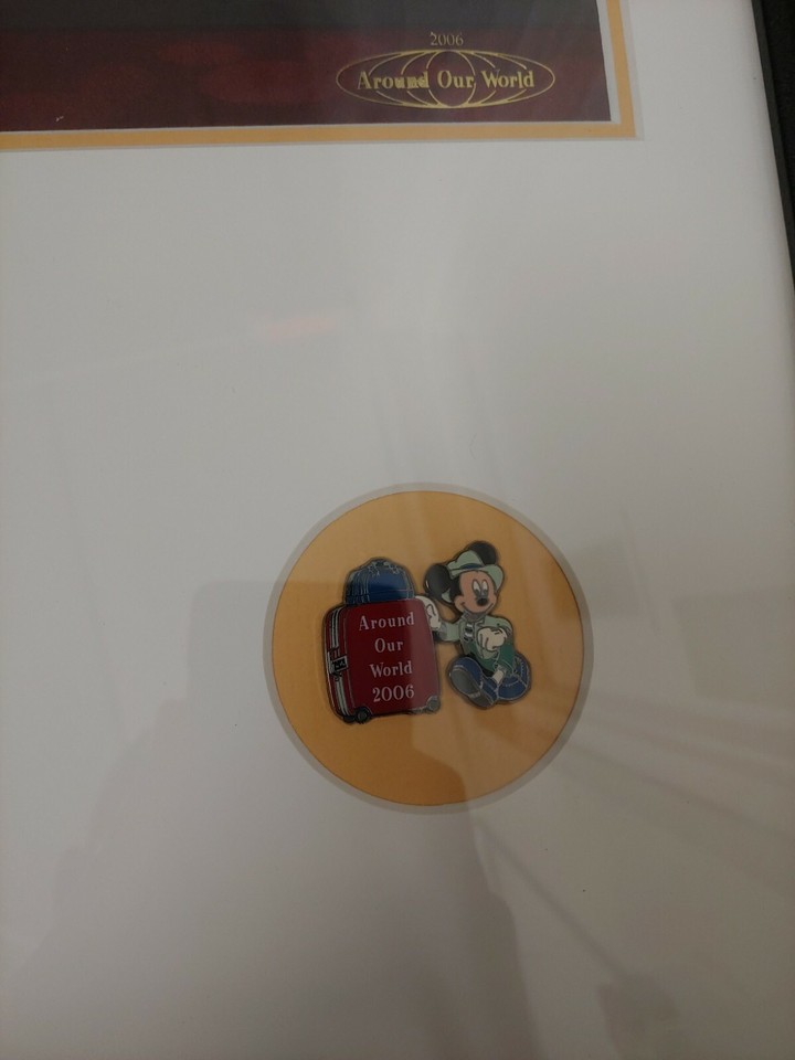 2006 Around The World Cel With Signed Card And Pin | eBay