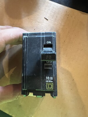 Square D QOB2020 Molded Case Circuit Breaker 2p 20a Amp 120/240v-ac | eBay