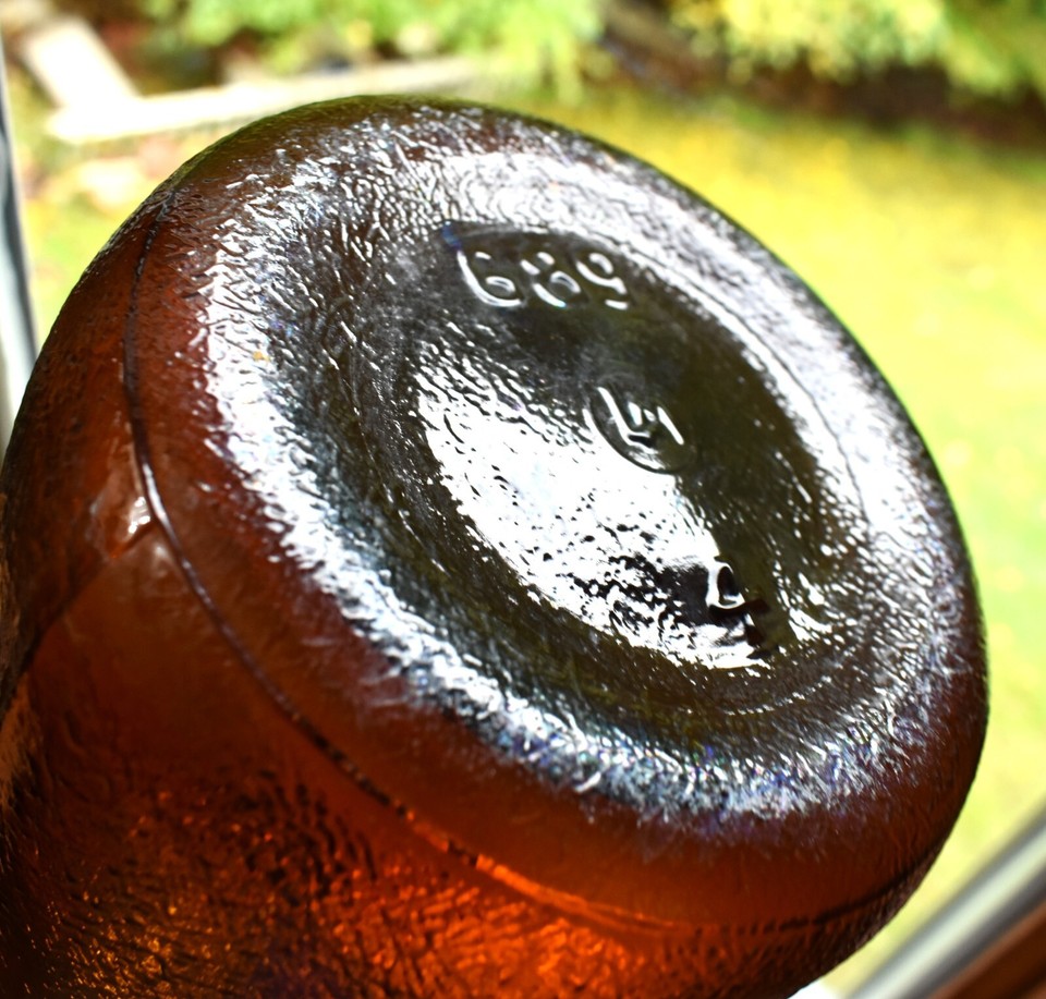 Antique Soda Jug Nesbitt's Fountain Syrup Latchford Marbel Textured 132 ...