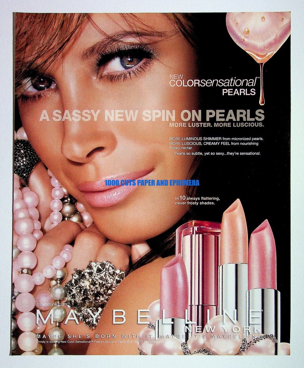 Maybelline Lipstick Ad