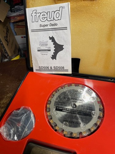 Freud 6” Super Dado Blade Set w/ Carrying Case Model SD506 | eBay