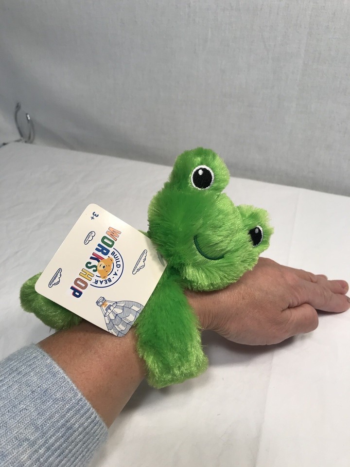Build A Bear Workshop Mini Frog with Slap Bracelet | eBay