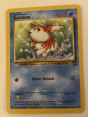 Goldeen 76/130 Base Set 2 Common Pokemon Trading Card | eBay