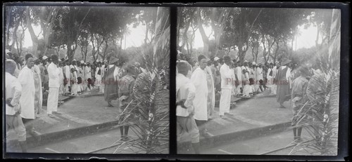 Africa Senegal? Colonialism France Photo Negative c1910 Plate Stereo ...