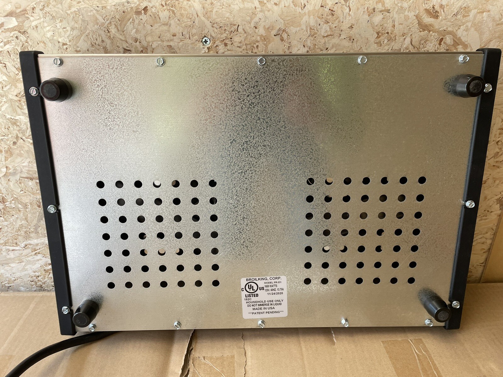 BroilKing Broil King PR-D1 Double Burner Buffet Range Hot Plate Cooktop ...