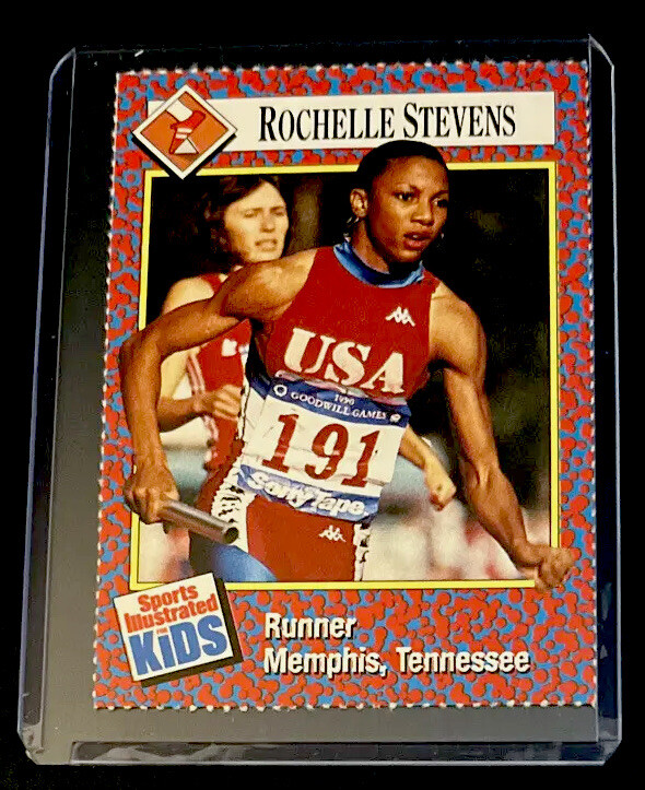 Rochelle Stevens Rare USA Track Olympics Sports Illustrated for Kids SI ...