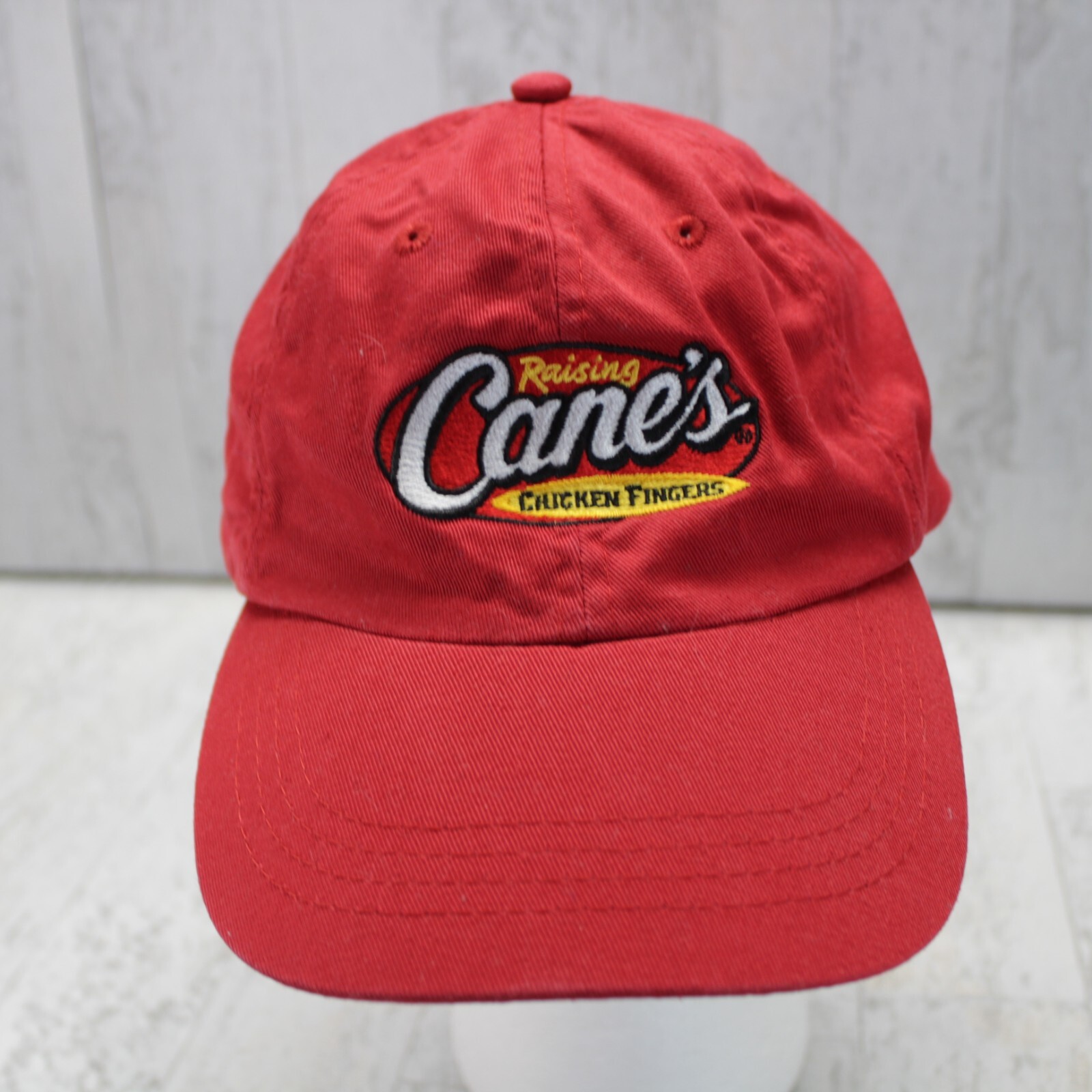 Raising Canes Chicken Embroidered Red Hat Ball Cap On… - Gem