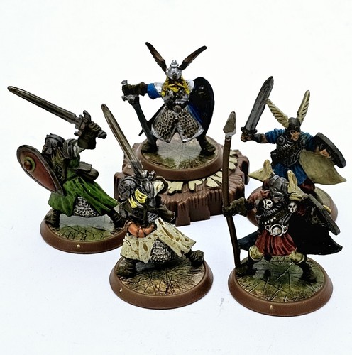 Heroscape Tabletop 5X JANDAR Miniatures THORGRIM VIKING CHAMPION + TARN ...