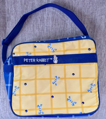 Vintage ENFAMIL Peter Rabbit Diaper Bag Set Blue/Yellow Unisex | eBay