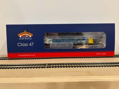 Bachmann 35-421 Class 47 BR Blue Diesel Locomotive Weathered TESTED ...