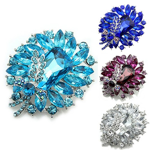 Prom Pin Flower Shape Decorative Anti-rust Wedding Brooch Stainless | eBay