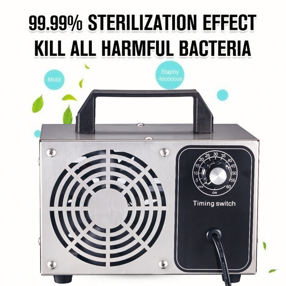 Ozone Generator Air Purifier Machine Mold Control Portable Home Indoor ...