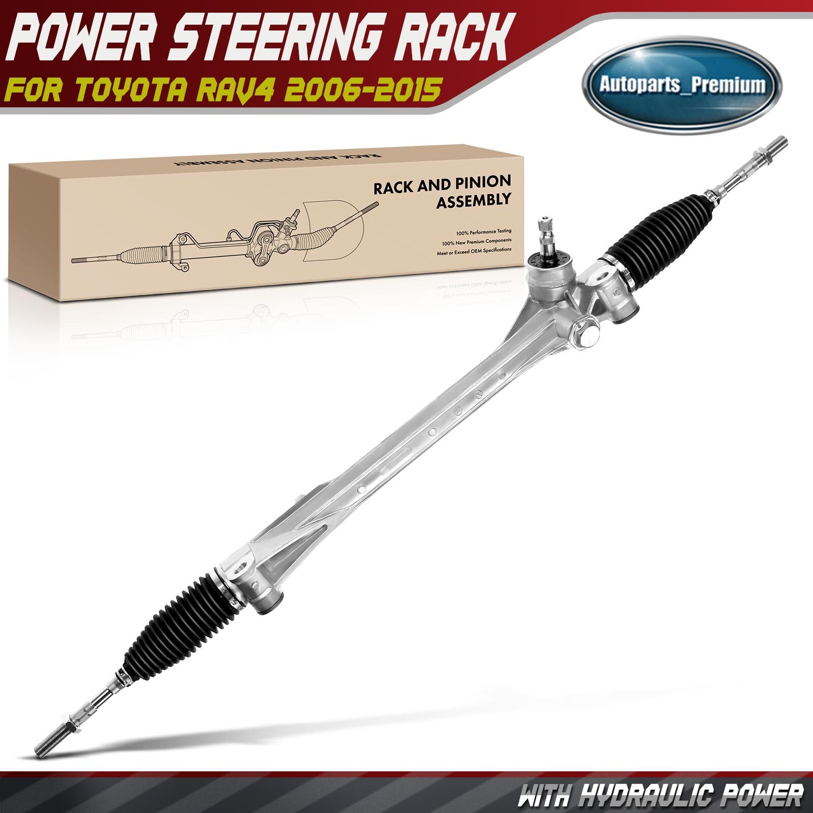 EPS Power Steering Rack and Pinion w/ Electric Assist for Toyota RAV4 ...