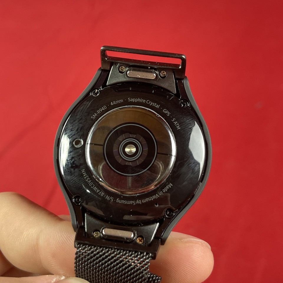 Samsung Galaxy (SM-R940) Watch 44mm Sapphire Crystal W/Charger ...