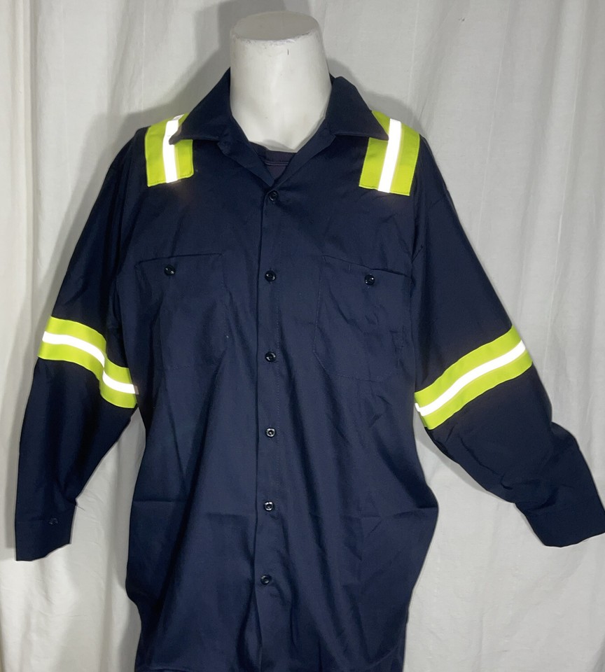 New Cintas Comfort Flex 59935-20 size (5XL-LJ) Hi-Visibility Stripes ...