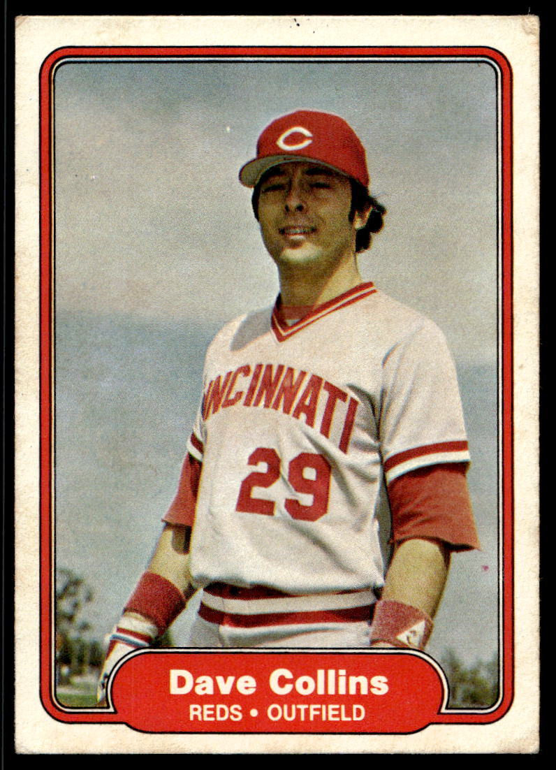 1982 Fleer 61 Dave Collins Cincinnati Reds Baseball Card | eBay