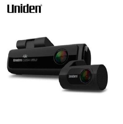 Uniden 4K Ultra HD Smart Dash Cam with 2K Super HD Rear View Camera ...