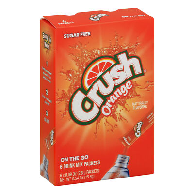 Crush Powder Mix Orange 6Pc 0.54 oz (Pack Of 12) | eBay