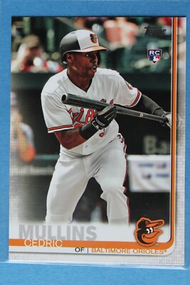 2019 Topps Series 1 # 318 Cedric Mullins Rookie (RC) -Baltimore Orioles ...