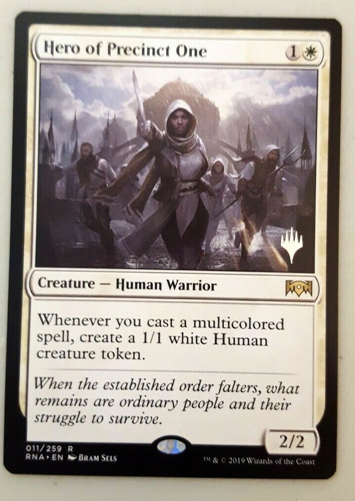 1x Hero of Precinct One Promo Ravnica Allegiance MTG Magic The Gathering NM | eBay