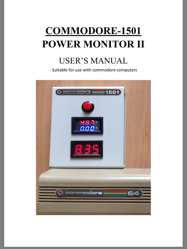 Commodore 64 Power Monitor II | eBay