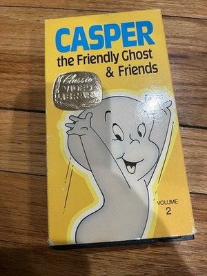 Casper the Friendly Ghost 1987 VHS Castle Cartoons Vintage Kids ...