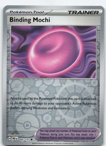 Binding Mochi 095/131 Uncommon Reverse Holo SV: Prismatic Evolutions NM ...