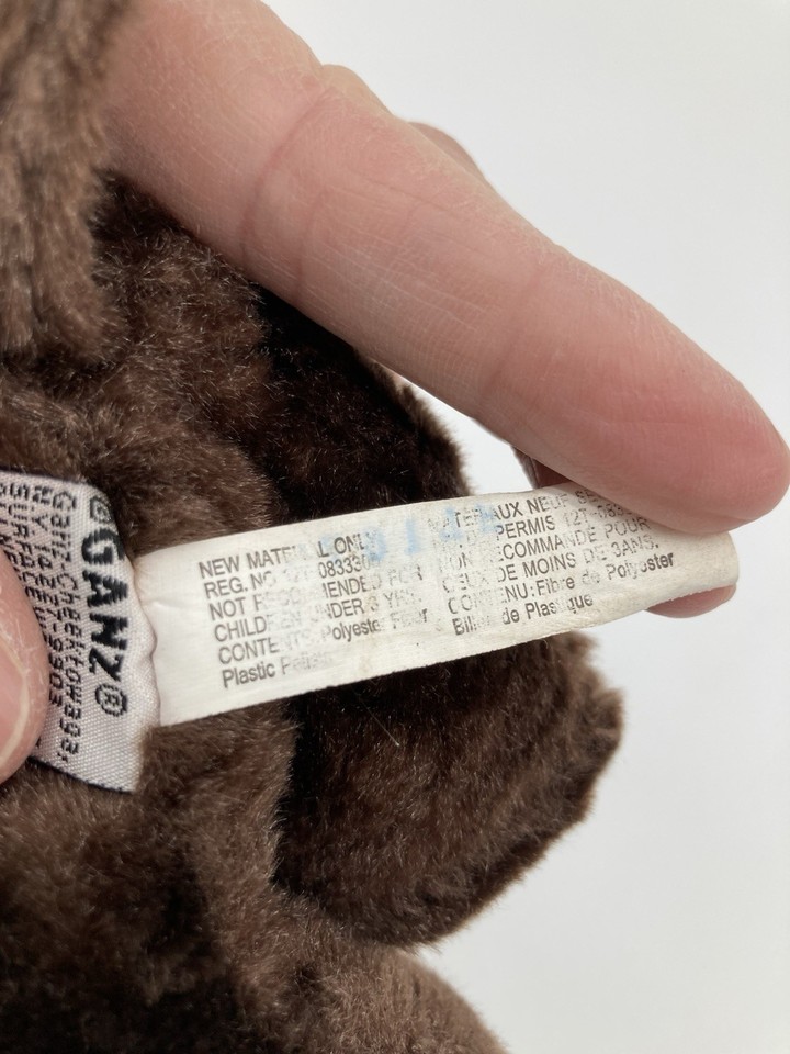 Ganz Webkinz Cocoa Chocolate Labrador Puppy Dog Plush Toy Brown No Code ...