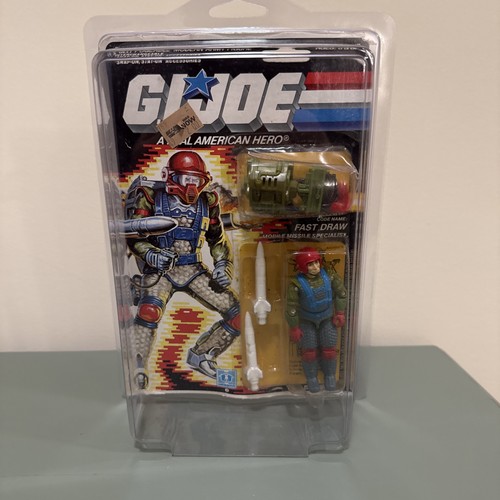 GI Joe FAST DRAW 1987 MOC MOSC Hasbro New Vintage Factory Sealed Action ...