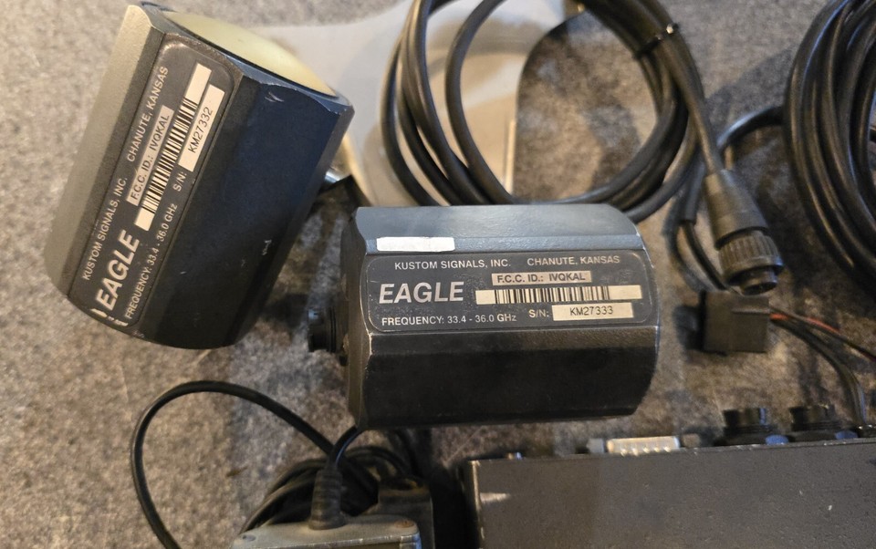 Kustom Signals Golden Eagle Radar system Tested Motorcycle mounts bmw ...