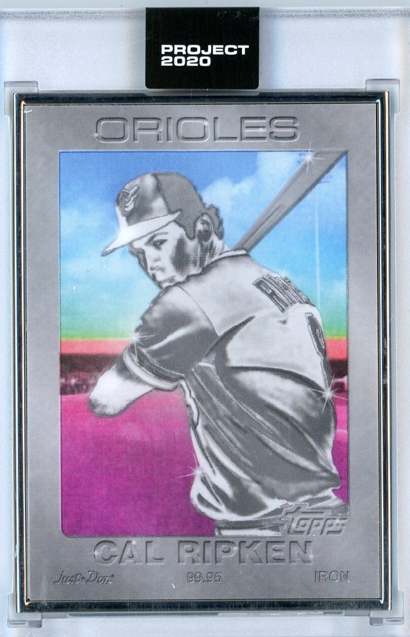 TOPPS PROJECT 2020 CAL RIPKEN JR. - DON C AP 04/20 Silver Frame #92 | eBay