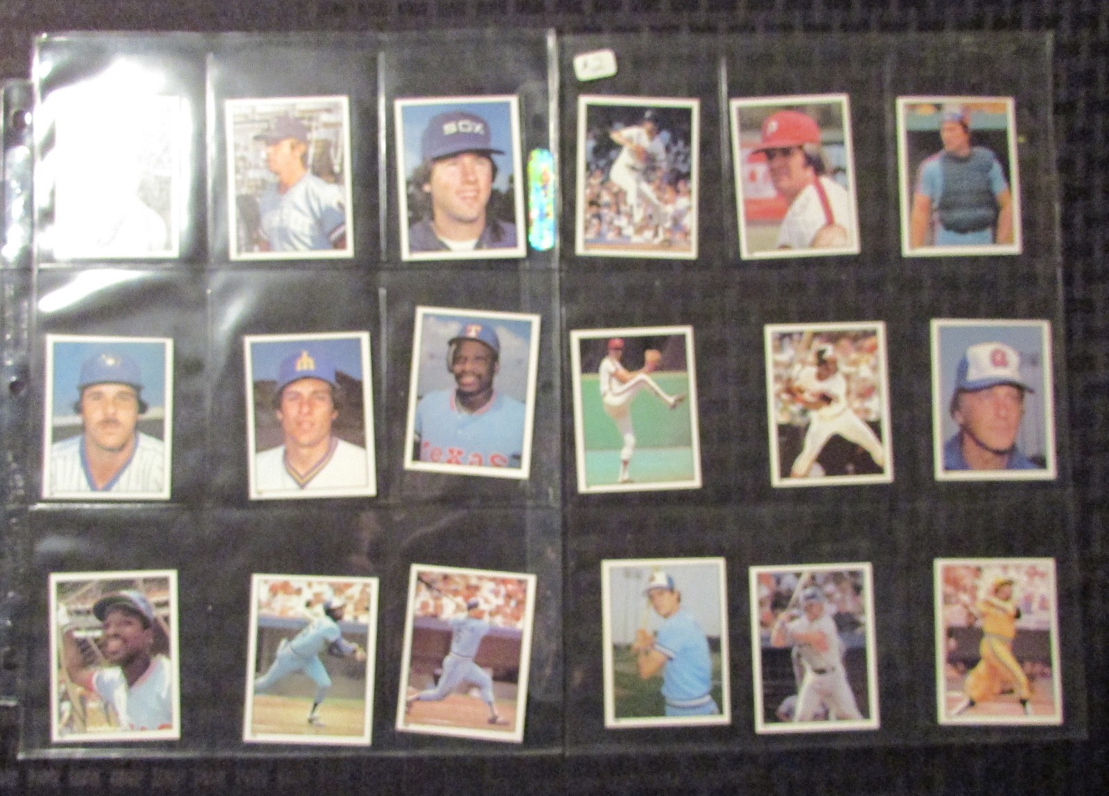 1981 Topps BASEBALL Sticker LOT of 27 VF+ 8.5 Sutton Carter Rose ...