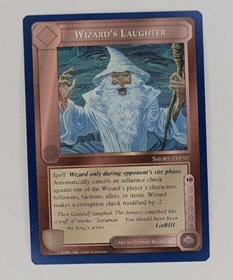MIDDLE-EARTH CCG MECCG WIZARD'S LAUGHTER WIZARDS UNLIMITED METW TWUL ...
