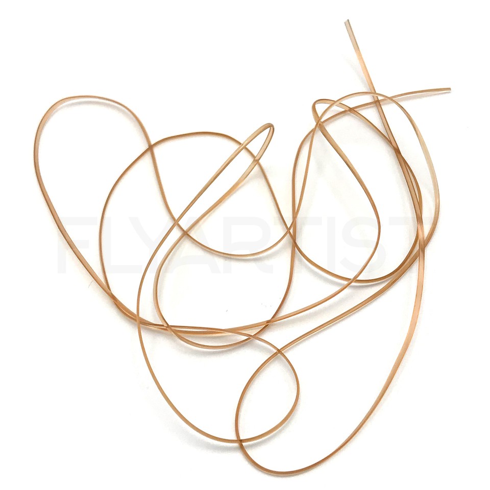 HALF ROUND D RIB - Hareline Fly Tying Vinyl Ribbing Material in 20 ...