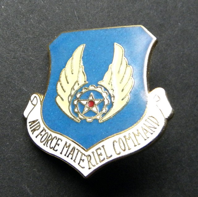 US AIR FORCE USAF MATERIEL COMMAND SHIELD LAPEL PIN BADGE 1 INCH | eBay