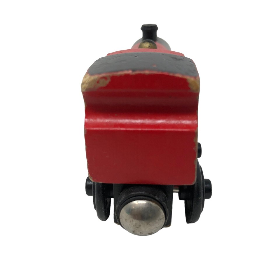 VTG Thomas the Train Wooden JAMES Engine Railway Friends | eBay