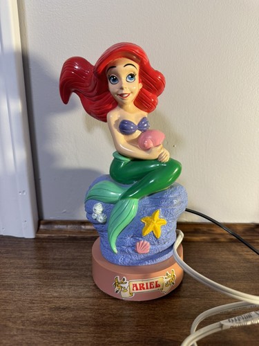 Vintage Walt Disney The Little Mermaid Ariel Night Light Lamp Works | eBay