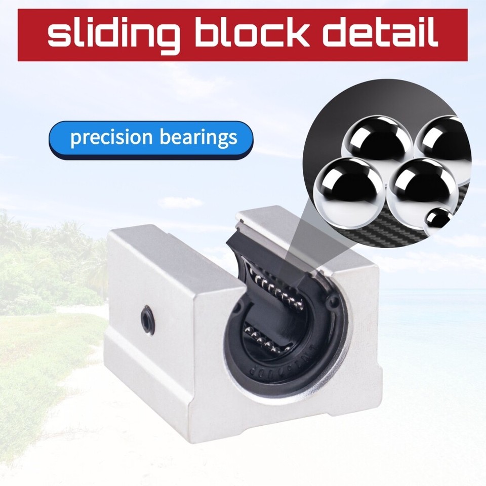 SBR12/16/20/25 Linear Guide Rail L200~4500mm+SBR12/16/20/25UU Bearing ...